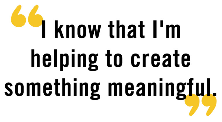 ‘I feel like I have the best job in the world’ — Erica Gellerman